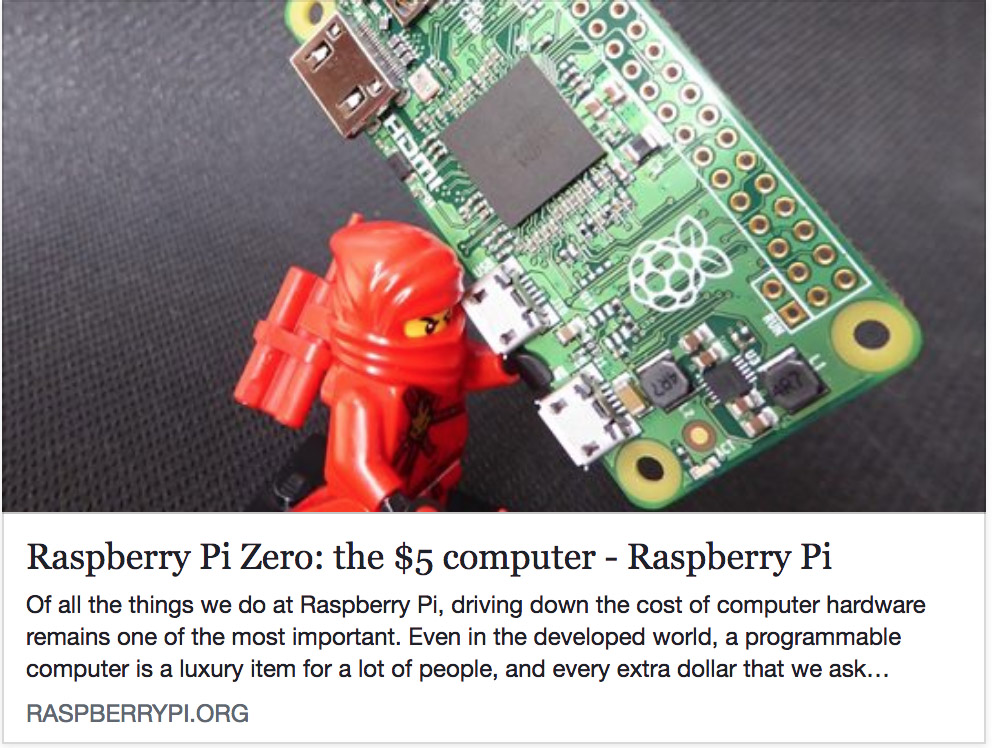 Raspberry pi zero